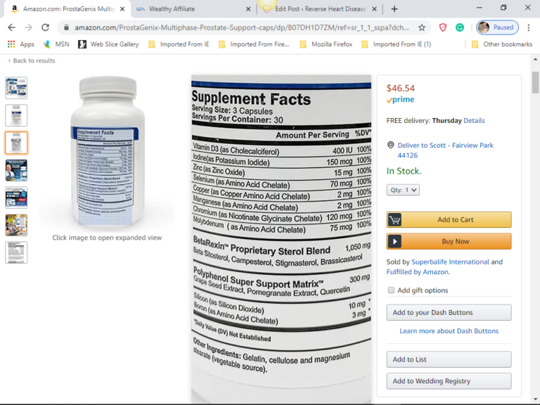 ProstaGenix | Reverse Heart Disease Naturally